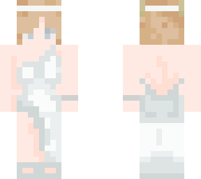 white dress | Minecraft Skin