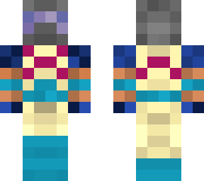 8-Bit Tropical Xisuma | Minecraft Skin