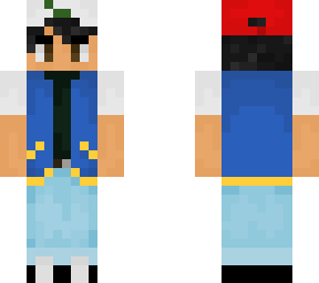 Ash Ketchum Minecraft Skins