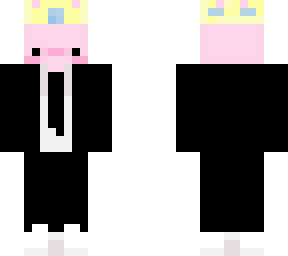 axolotl tuxedo cute | Minecraft Skins