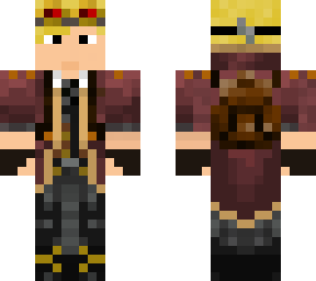 blond engineer V2 | Minecraft Skin