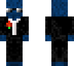 blue enderman | Minecraft Skin