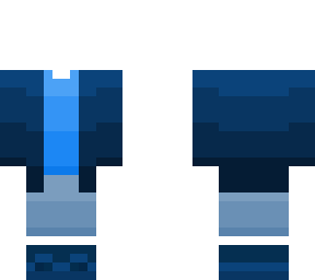 Blue jacket base | Minecraft Skin