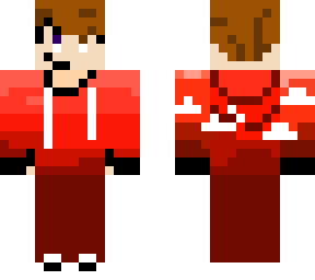 red gamer skin | Minecraft Skins