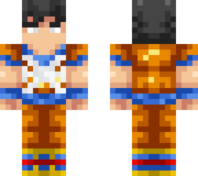 Goku Ultra instinct | Minecraft Skin