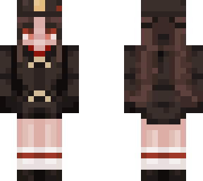 genshin hu tao | Minecraft Skins
