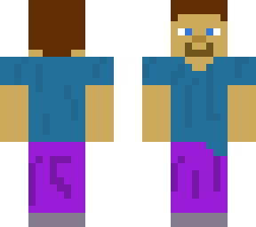 inverse steve | Minecraft Skin