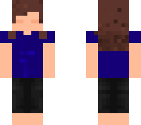 Me Inner Layer With Closed Eyes | Minecraft Skin
