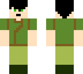 my earthbender oc | Minecraft Skin