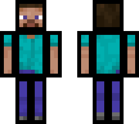 outlined steve | Minecraft Skin