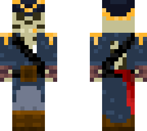 skeleton pirate | Minecraft Skins