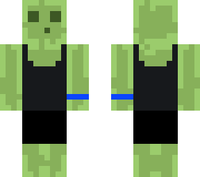 Slime Boy summer fun bare feet | Minecraft Skin