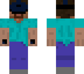 Steve wearing an Oculus Quest | Minecraft Skin