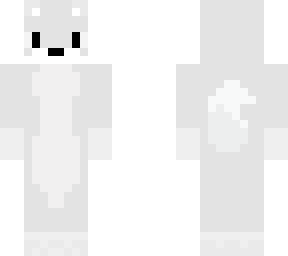 White fox skin 3x arm skin | Minecraft Skin