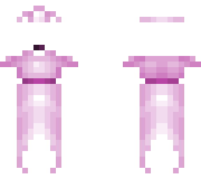 Magenta Gown OB (With Tiara)--.* | Minecraft Skin