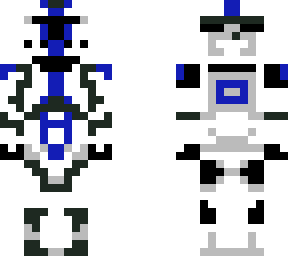 501st Clone trooper phase one | Minecraft Skin