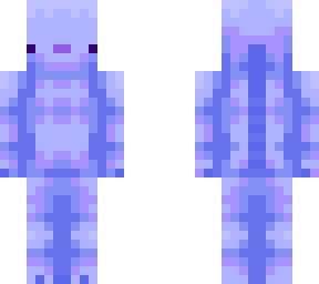 blue axolotl | Minecraft Skin