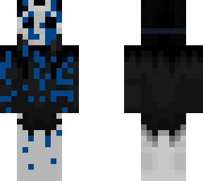blue corrupted rasplin | Minecraft Skin