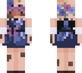BlueBell ( MASQUERADE OUTFIT ) | Minecraft Skin
