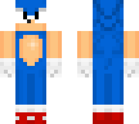 Classic Sonic Minecraft Skins