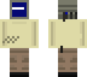 Computer Head | Minecraft Skin