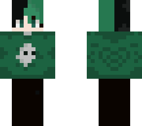 cute green boy | Minecraft Skin