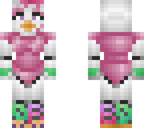Fnaf Glamrock Oc Minecraft Skins