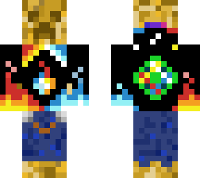 fire creeper | Minecraft Skins