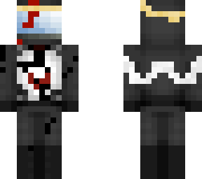 heartbroken black among us | Minecraft Skins