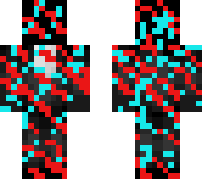 ice and fire | Minecraft Skin