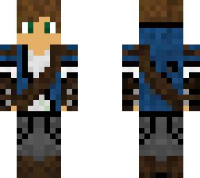 Invasion Silence Se7 outfit | Minecraft Skin