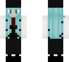 light blue hair | Minecraft Skin