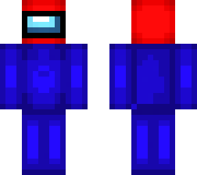 Red among us head | Minecraft Skin