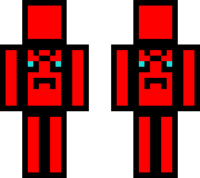 red angry man | Minecraft Skin