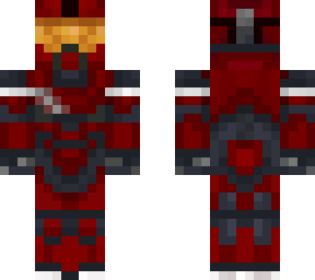 red spartan | Minecraft Skins
