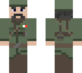 Stalin ww2 italian alpine uniform | Minecraft Skin
