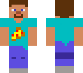 steve pizza | Minecraft Skin