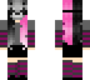 raccoon girl | Minecraft Skins