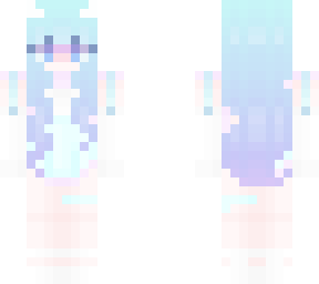 Aqua .: * ~ | Minecraft Skin