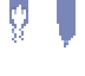 blue hair base | Minecraft Skin