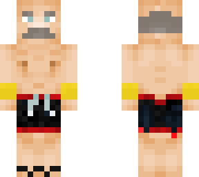 dr phil black red | Minecraft Skin
