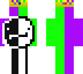 Dream Half&half | Minecraft Skin