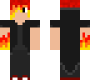 Fire Hair Minecraft Skins