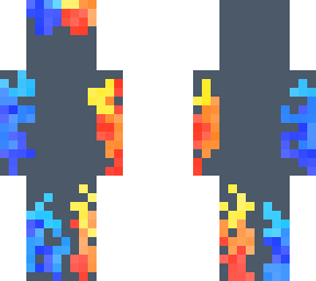 Ice and Fire | Minecraft Skin