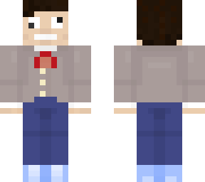Nab In ddlc uniform | Minecraft Skin
