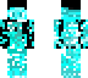 Neon blue boy | Minecraft Skin