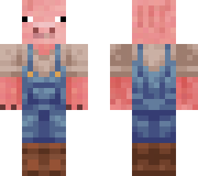 Pig Farmer (no Hat) | Minecraft Skin