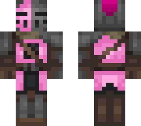 pink knight | Minecraft Skins