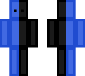 Black And Blue Minecraft Skins