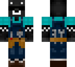 spreen constructor pero azul | Minecraft Skin
